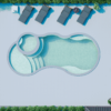 I Series - I30s fiberglass swimming pool in Apex | Parrot Bay Pools