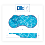 I Series - I30s fiberglass swimming pool in Apex | Parrot Bay Pools
